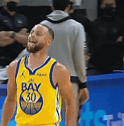 Stephen Curry Big Smiles GIF | GIFDB.com