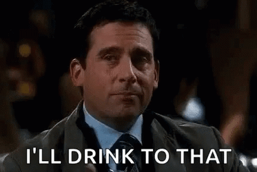 Steve Carell Cheers Meme GIF | GIFDB.com