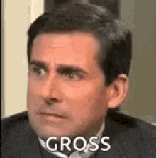 Steve Carell Gross Reaction GIF | GIFDB.com