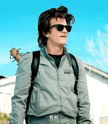 Steve Stranger Things Haircut GIF | GIFDB.com