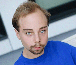 Steven Anthony Lawrence Cute Eyebrows Raise GIF | GIFDB.com