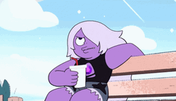 Steven Universe Cartoon Amethyst GIF | GIFDB.com