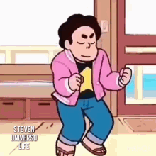 Steven Universe Dancing Alone GIF | GIFDB.com