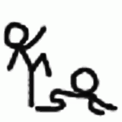 Stickman Couple Stomp GIF | GIFDB.com