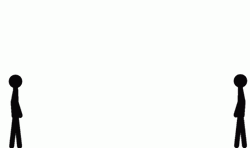 Stickman Reminding You Are Awesome GIF | GIFDB.com