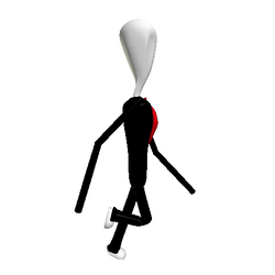 Stickman Slenderman Running GIF | GIFDB.com