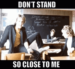 Sting Don't Stand So Close To Me GIF | GIFDB.com