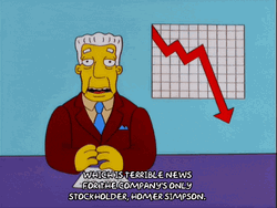 Stock Market Crash Stockholder Homer Simpson GIF | GIFDB.com