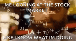 Stock Market Thinking Number Analysis Meme GIF | GIFDB.com