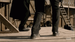 Stomping On The Wooden Platform GIF | GIFDB.com