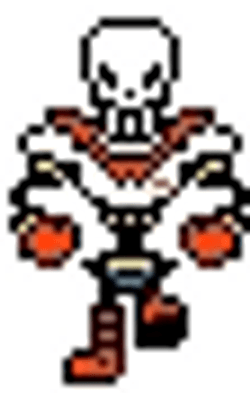 Stomping Pixel Art Papyrus GIF | GIFDB.com