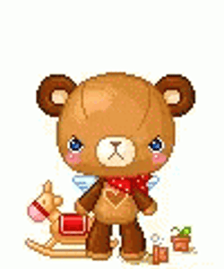 Stomping Teddy Bear GIF | GIFDB.com