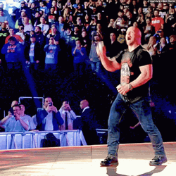 Stone Cold Beer Encouraging Crowd GIF | GIFDB.com