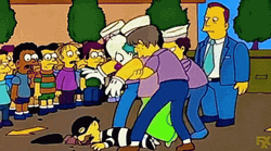 Stop He's Already Dead Krusty Simpsons GIF | GIFDB.com
