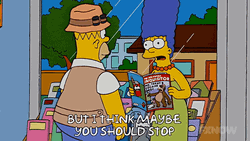 Stop It Get Some Help Simpsons GIF | GIFDB.com