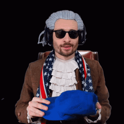 Stop The Cap Benjamin Handing Blue Cap GIF | GIFDB.com