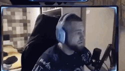 Streamer Averting Gaze From Flashbang GIF | GIFDB.com