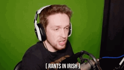 Streamer Kevin Rant In Irish GIF | GIFDB.com
