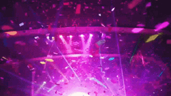 Strobe Light Colorful Party Confetti GIF | GIFDB.com