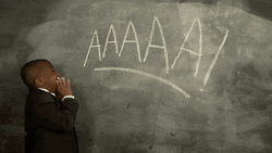 Student Screams Ahhhh Meme GIF | GIFDB.com