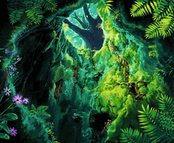 Studio Ghibli Deep Forest GIF | GIFDB.com