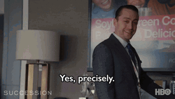 Succession Roman Roy Gets It GIF | GIFDB.com