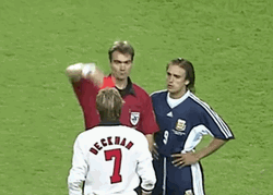 Sudden Raising Of Red Card GIF | GIFDB.com