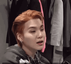 Suga Cute Smile While Smirking GIF | GIFDB.com
