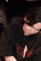 Suga So Cute In Seating While Smiling GIF | GIFDB.com