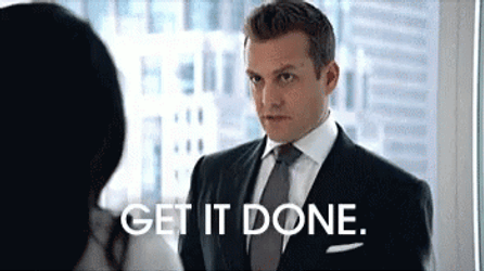 Suits Gabriel Macht Get It Done GIF | GIFDB.com