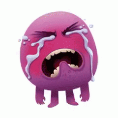 Poor Crying Emoji Screaming His Sadness GIF | GIFDB.com