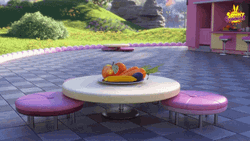 Sunny Bunnies Lunch Time Break GIF | GIFDB.com