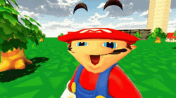Super Mario Big Brain GIF | GIFDB.com