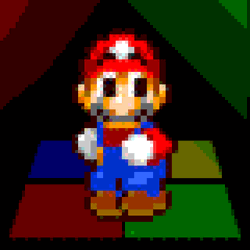 Super Mario Dancing Pixel Art GIF | GIFDB.com