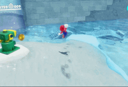 Super Mario Odyssey Ice Game Mode GIF | GIFDB.com
