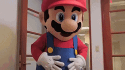 Super Mario Odyssey Mascot Waving GIF | GIFDB.com