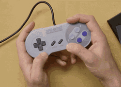 Super Nintendo Old Controller GIF | GIFDB.com