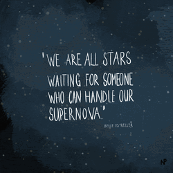 Supernova Shimmering Text Art GIF | GIFDB.com