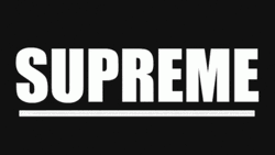 Supreme Logo Glitched Minimalist Design GIF | GIFDB.com