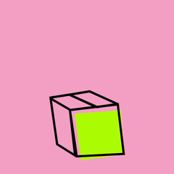 Cute Puppy Inside Cramped Box GIF | GIFDB.com