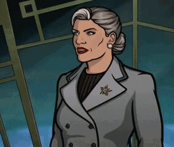 Surprised Moment Malory Archer Gasp GIF | GIFDB.com