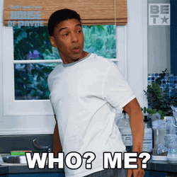 Surprised Who Me Reaction GIF | GIFDB.com