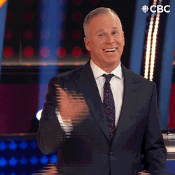Survey Says Gerry Dee Hand Gesture While Smiling GIF | GIFDB.com