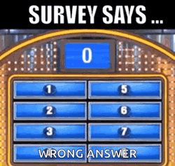 Survey Says Wrong Answer GIF | GIFDB.com