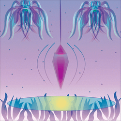 Swaying Pink Crystal Pendulum GIF | GIFDB.com