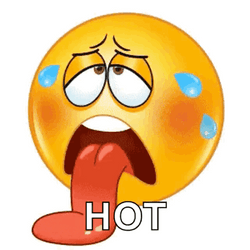 Sweaty Emoji With Its Tongue Out GIF | GIFDB.com