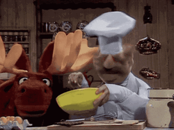 Swedish Chef And Chocolate Moose GIF | GIFDB.com