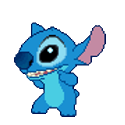 Sweet Stitch Hi Love Greetings GIF | GIFDB.com