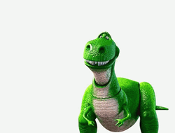 T-rex Toy Story Hello GIF | GIFDB.com