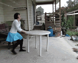 Table Flip Angry Cosplayer GIF | GIFDB.com